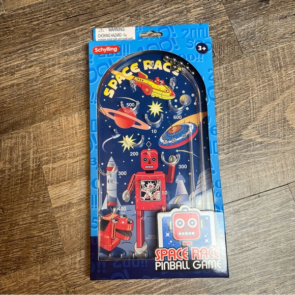 Toys | Space Race Pinball Game Red And Blue | Poshmark